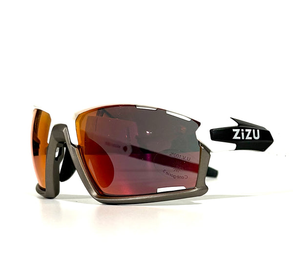 XZ2 - White / Gun metal look - ZiZU Optics